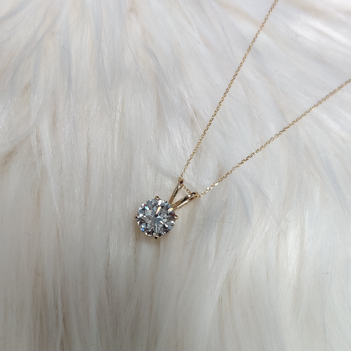 Simple Solitaire Pendants | Cuts & Carat – Cuts and Carat